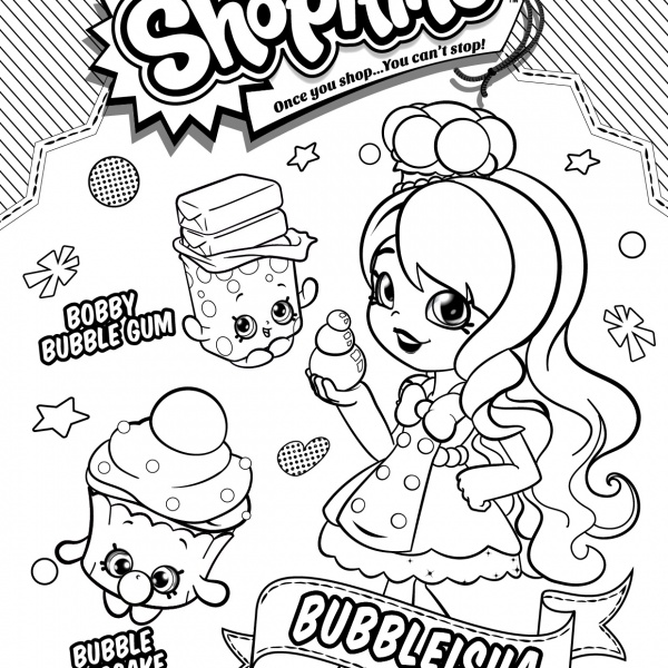 Shoppies Coloring Pages Shopkins Tiara Sparkles - Free Printable ... Shoppies Coloring Pages Shopkins Tiara Sparkles - Free Printable ...