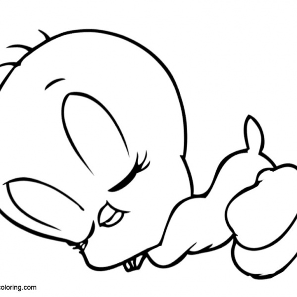 Tweety Bird Coloring Pages - Free Printable Coloring Pages