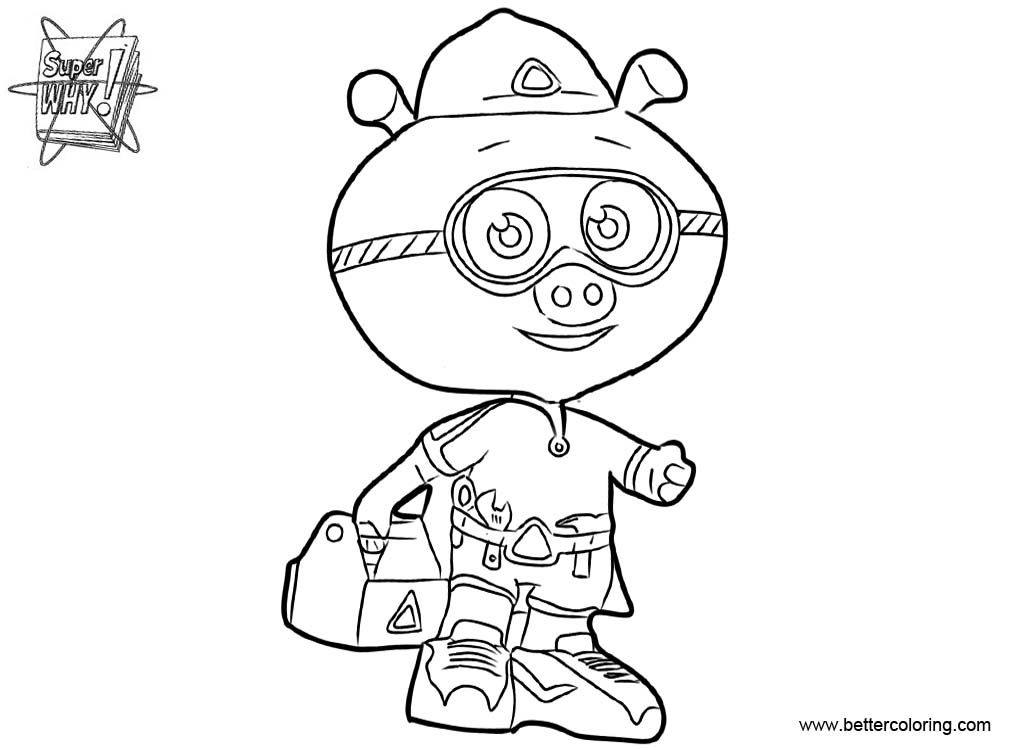 Super Why Coloring Pages Alpha Pig Free Printable Coloring Pages Super Why Coloring Pages Alpha Pig Free Printable Coloring Pages