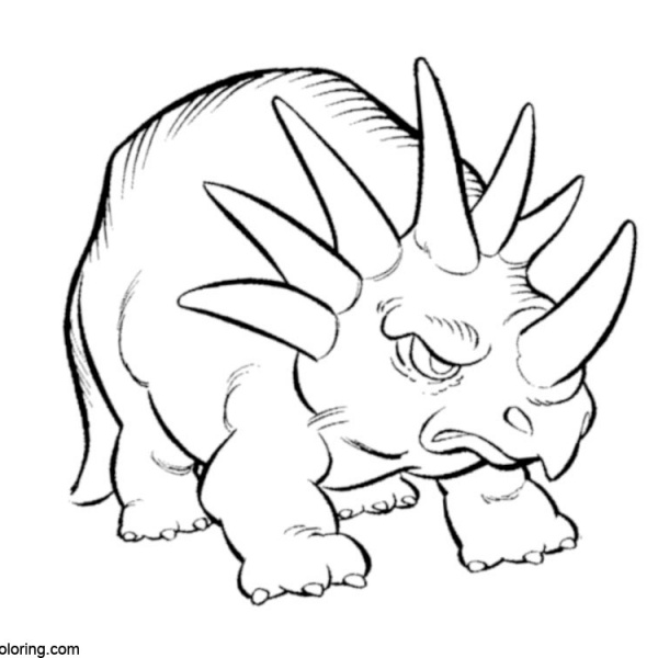 Jurassic World Fallen Kingdom Coloring Pages Troodon - Free Printable ...