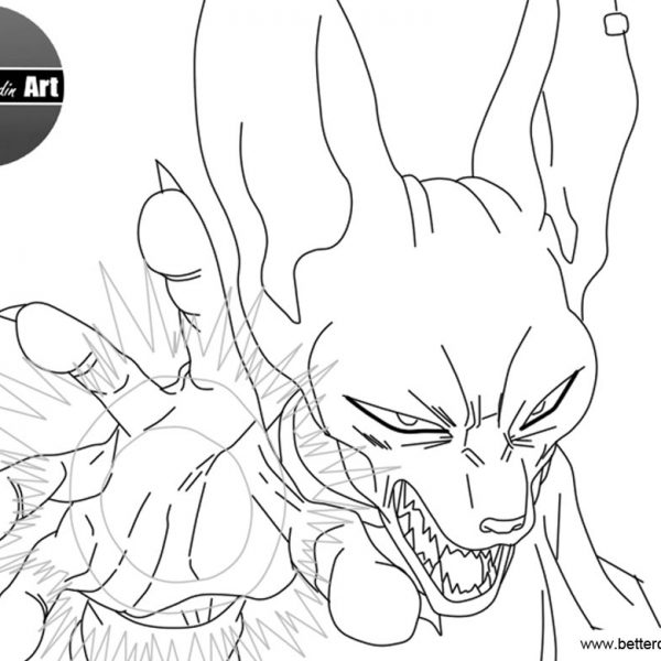 Dragon Ball Super Coloring Pages - Free Printable Coloring Pages