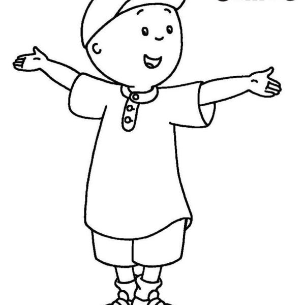 Printable Caillou Coloring Pages Drawing Picture - Free Printable ...