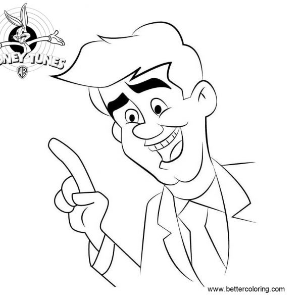 Gossamer from Looney Tunes Coloring Pages - Free Printable Coloring Pages