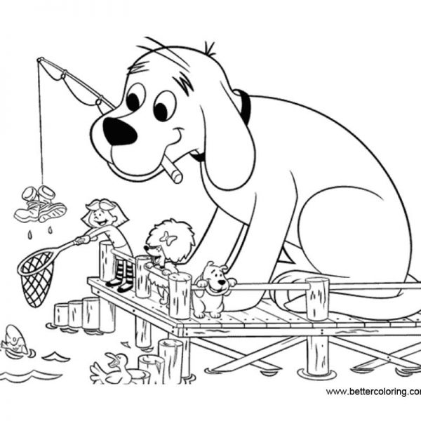 Clifford Coloring Pages - Free Printable Coloring Pages