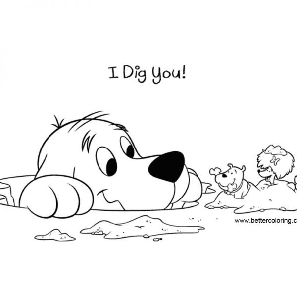 Clifford Coloring Pages - Free Printable Coloring Pages