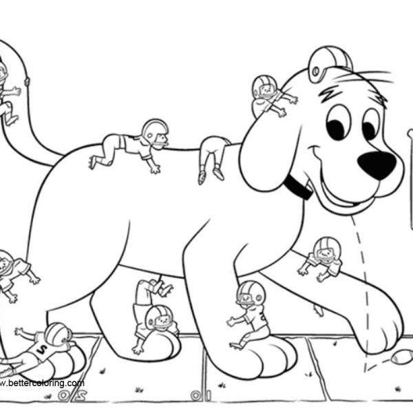 Clifford Coloring Pages - Free Printable Coloring Pages