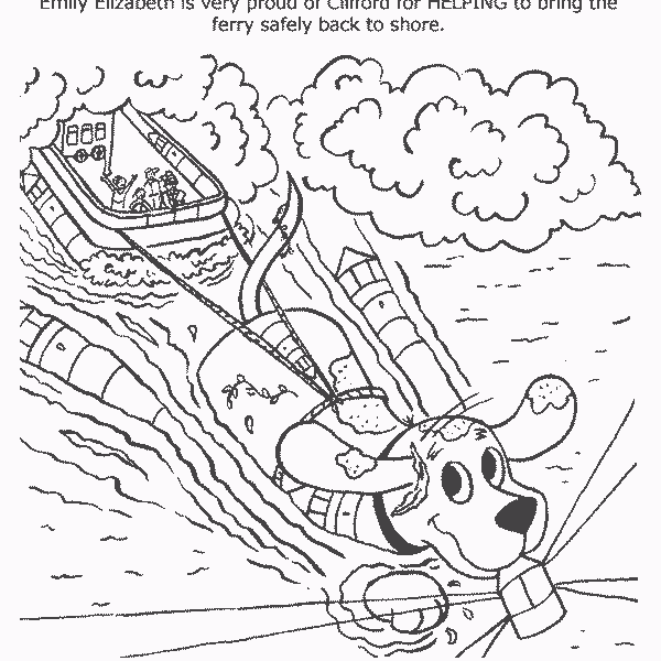 Clifford Coloring Pages - Free Printable Coloring Pages