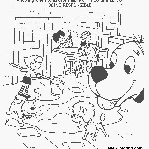Clifford Coloring Pages - Free Printable Coloring Pages