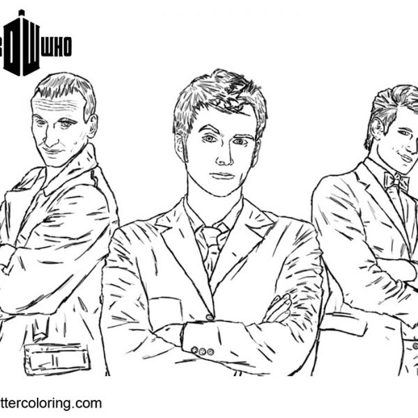 Doctor Who Coloring Pages - Free Printable Coloring Pages