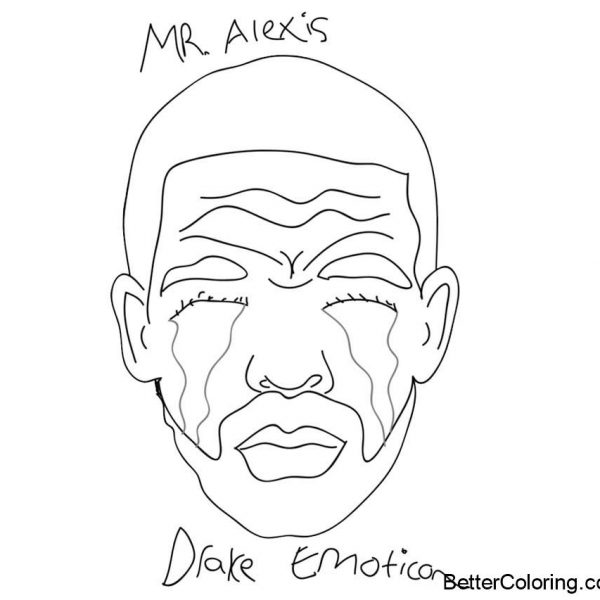 Cute Drake Coloring Pages - Free Printable Coloring Pages