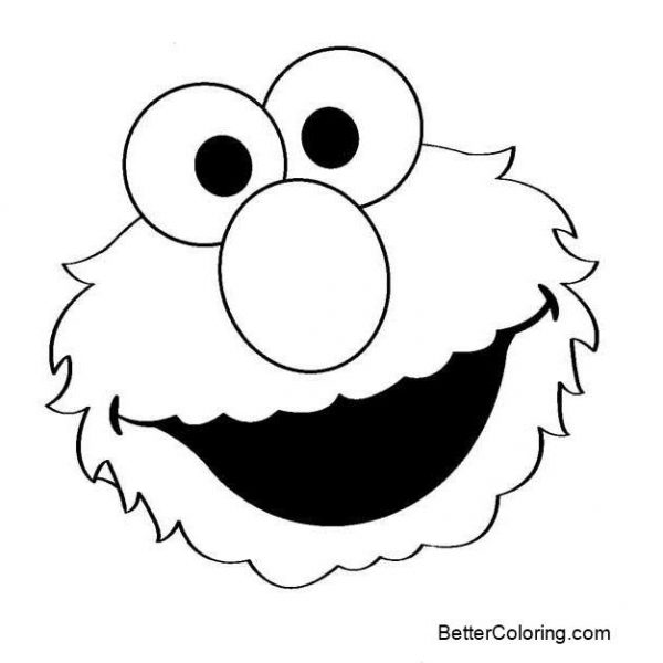 Elmo Coloring Pages - Free Printable Coloring Pages