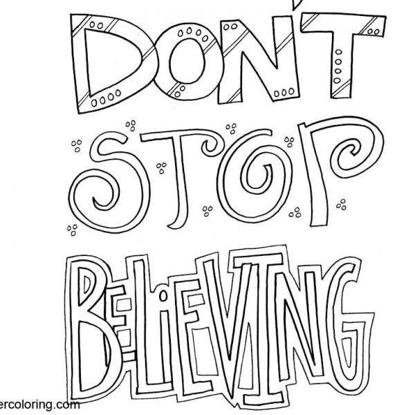 Growth Mindset Quotes Coloring Pages Be Yourself - Free Printable ...