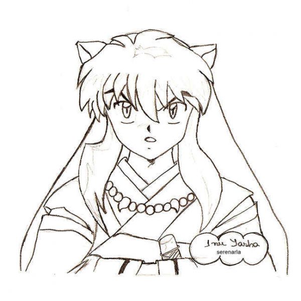 InuYasha Coloring Pages - Free Printable Coloring Pages