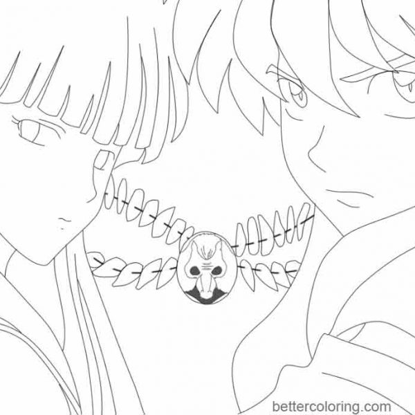 InuYasha Coloring Pages - Free Printable Coloring Pages