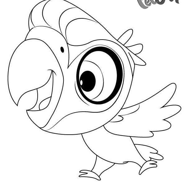 Littlest Pet Shop Coloring Pages Scout Kerry - Free Printable Coloring ...