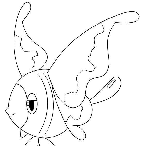 Poliwag from Pokemon Coloring Pages - Free Printable Coloring Pages