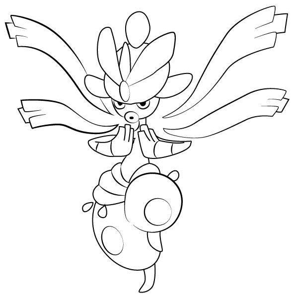 Liepard from Pokemon Coloring Pages - Free Printable Coloring Pages