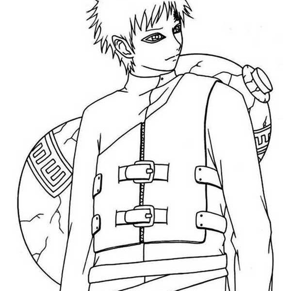 Naruto Coloring Pages Hashirama Senju - Free Printable Coloring Pages