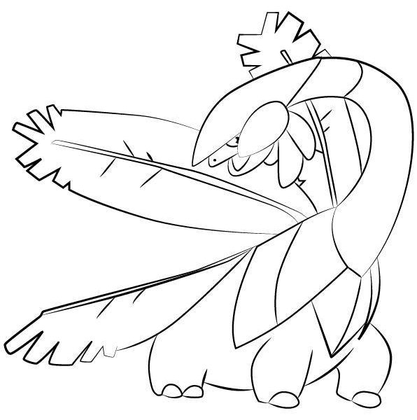 Pokemon Coloring Pages Mega Beedrill - Free Printable Coloring Pages