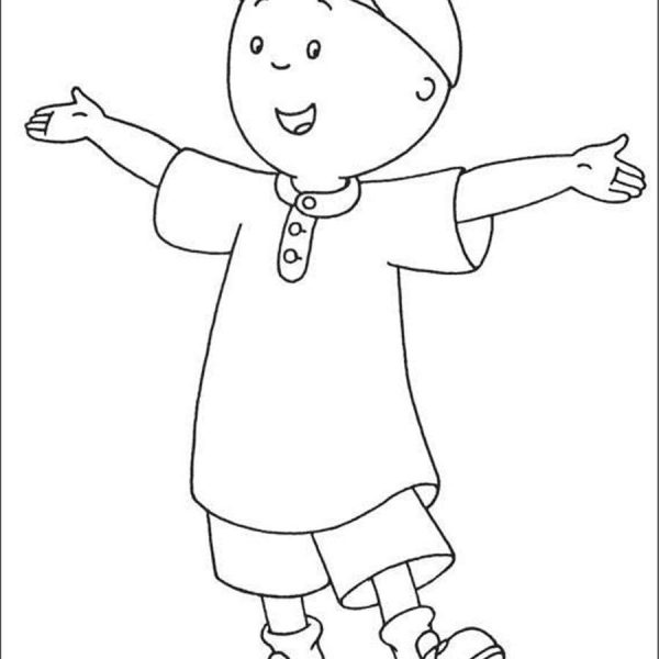 Caillou Coloring Pages Coloring Pages - Free Printable Coloring Pages