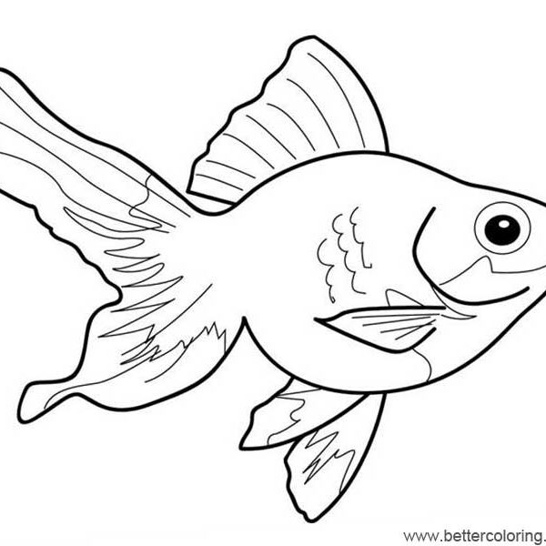 Rainbow Fish Coloring Pages Color by Numbers - Free Printable Coloring ...
