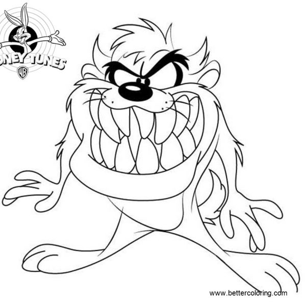 Road Runner from Looney Tunes Coloring Pages - Free Printable Coloring ...