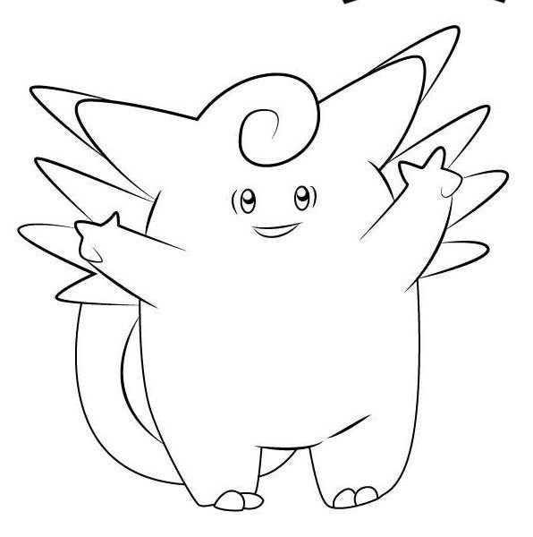 Alakazam from Pokemon Coloring Pages - Free Printable Coloring Pages