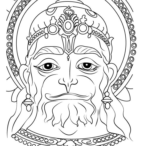 Hinduism Coloring Pages Lord Rama Printable - Free Printable Coloring Pages