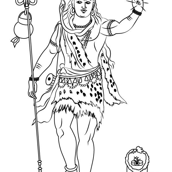 Hinduism Coloring Pages Saraswati Printable - Free Printable Coloring Pages