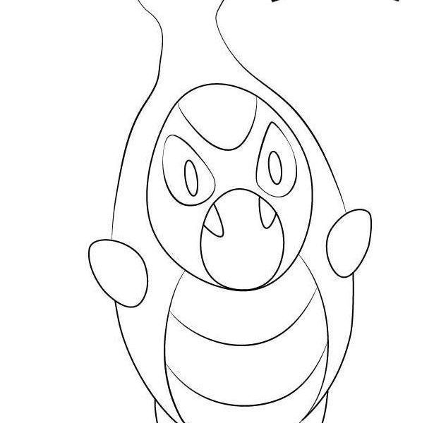 Fletchling from Pokemon Coloring Pages - Free Printable Coloring Pages