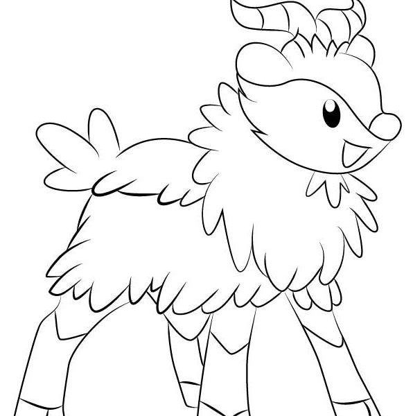 Fletchling from Pokemon Coloring Pages - Free Printable Coloring Pages