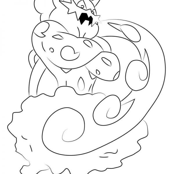 Dwebble from Pokemon Coloring Pages - Free Printable Coloring Pages