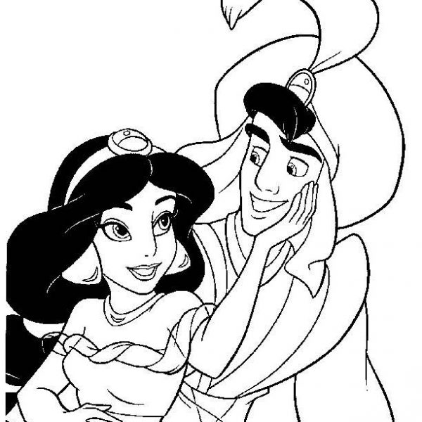 Disney Aladdin Coloring Pages Clipart - Free Printable Coloring Pages