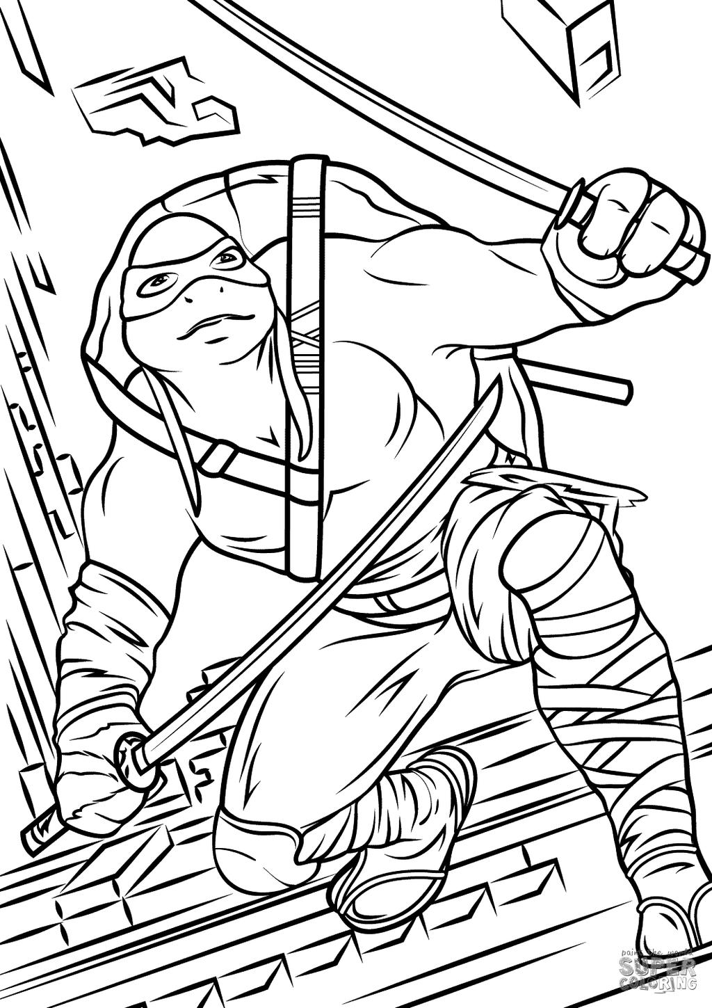 Snakeweed Tmnt Coloring Pages Coloring Pages